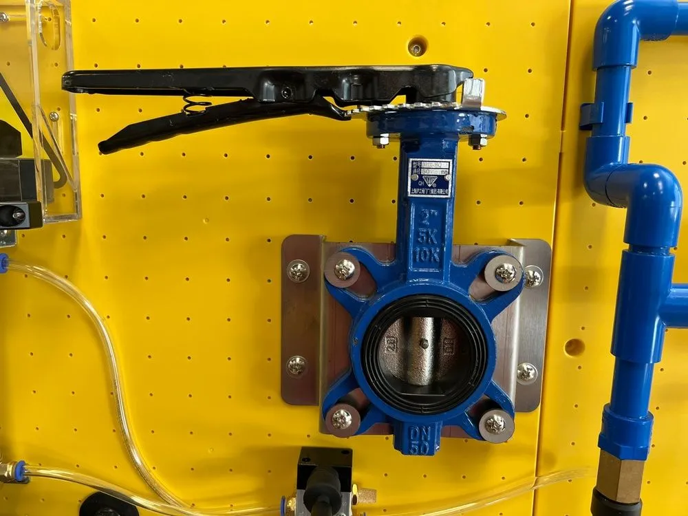 Стационарный стенд-симулятор LOTO Точки Безопасности стал удобнее и ...